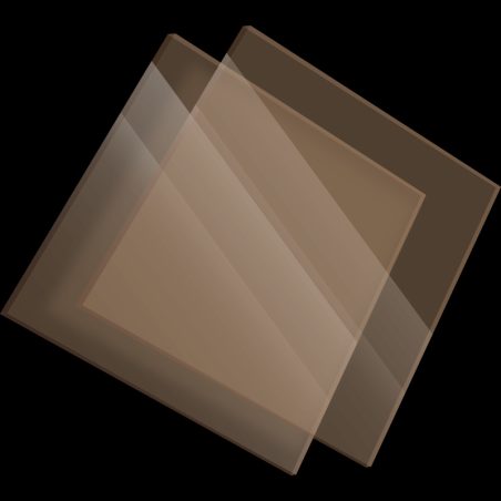 PMMA en Altuglas® Bronze Clair ep 8mm